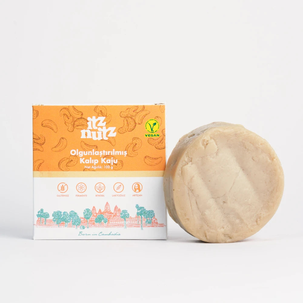 ITZ NUTZ Olgunlaştırılmış Kalıp Kaju 100 g— Vegan Dükkan